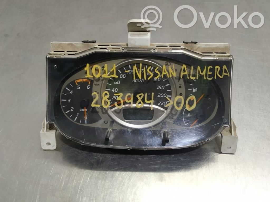 Nissan Almera Tino Speedometer (instrument cluster), €18.57 | RRR