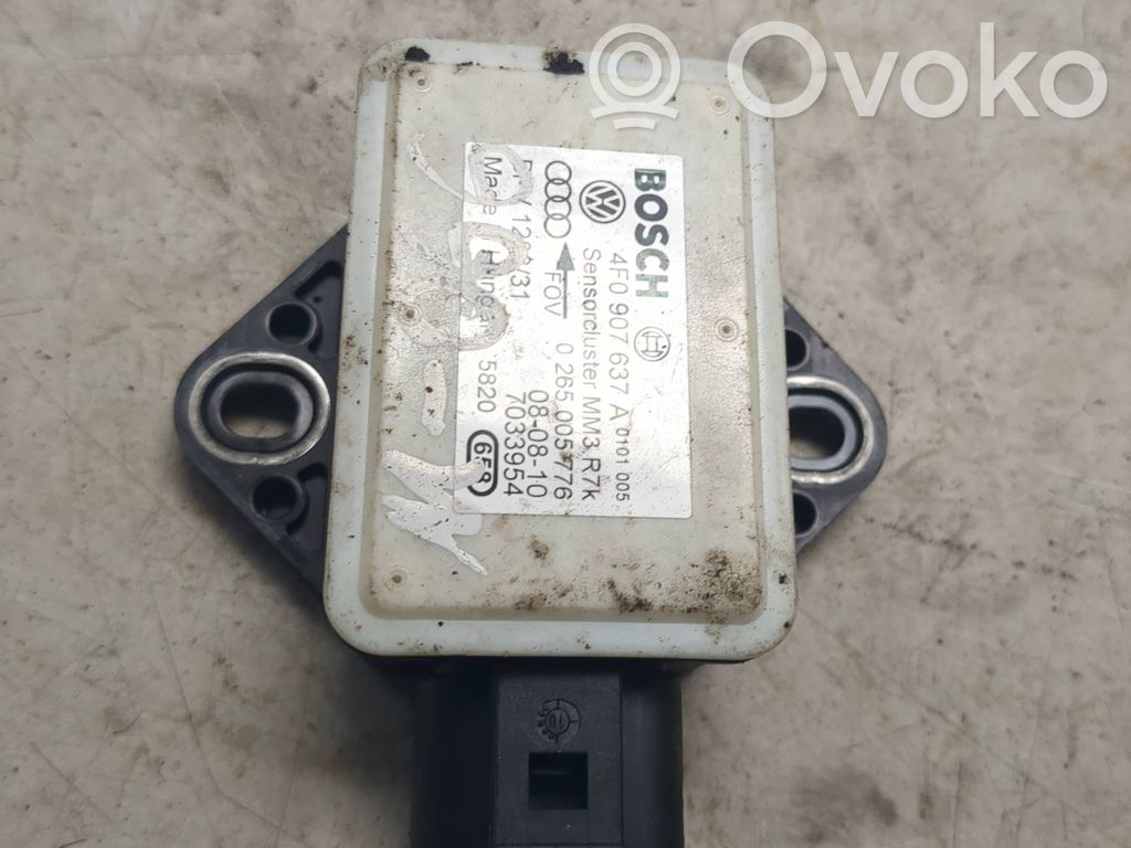 4F0907637A Audi A6 S6 C6 4F ESP acceleration yaw rate sensor, €26.83 | RRR