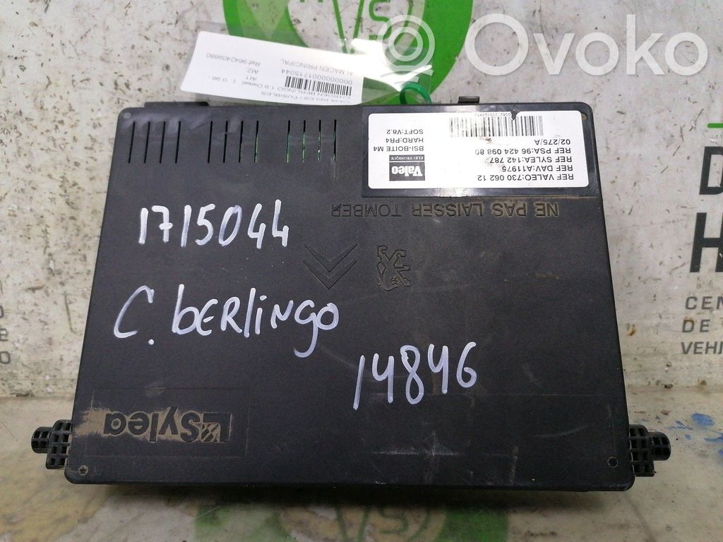 Katvealueen valvonnan ohjainlaite (BSM) 9642409880